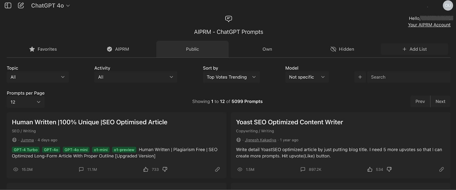 How to Use AIPRM for ChatGPT: A Beginner's Guide - Writesonic Blog