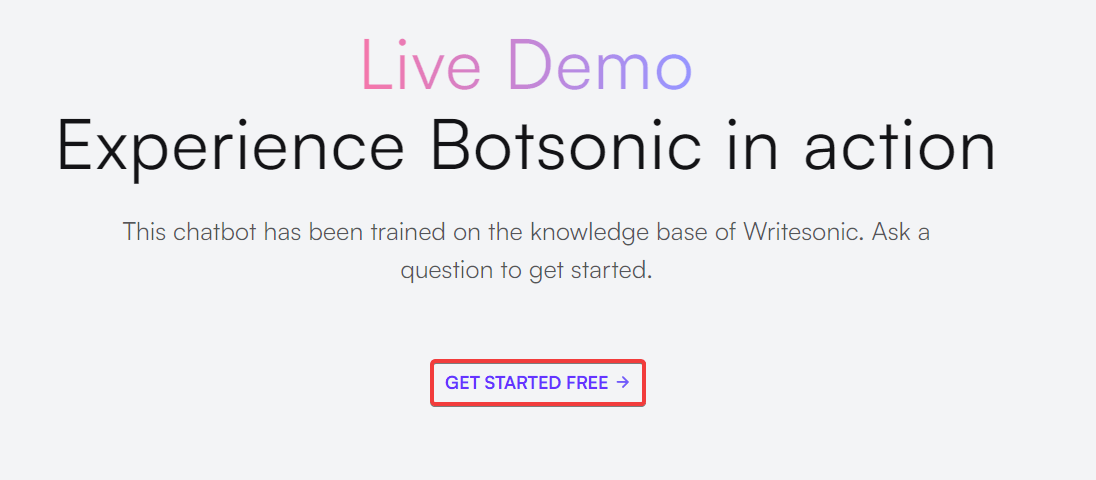 What is Botsonic and how to use it?