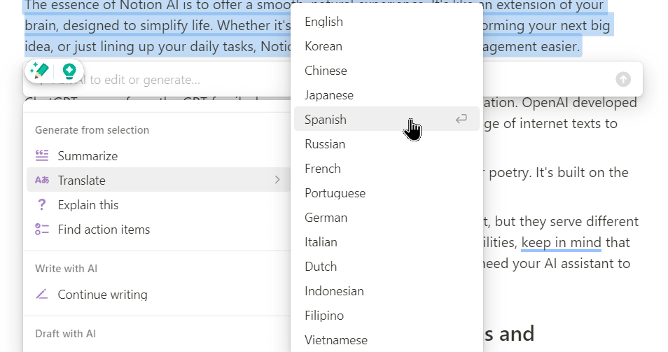 Notion AI vs ChatGPT: Which is best to boost productivity?