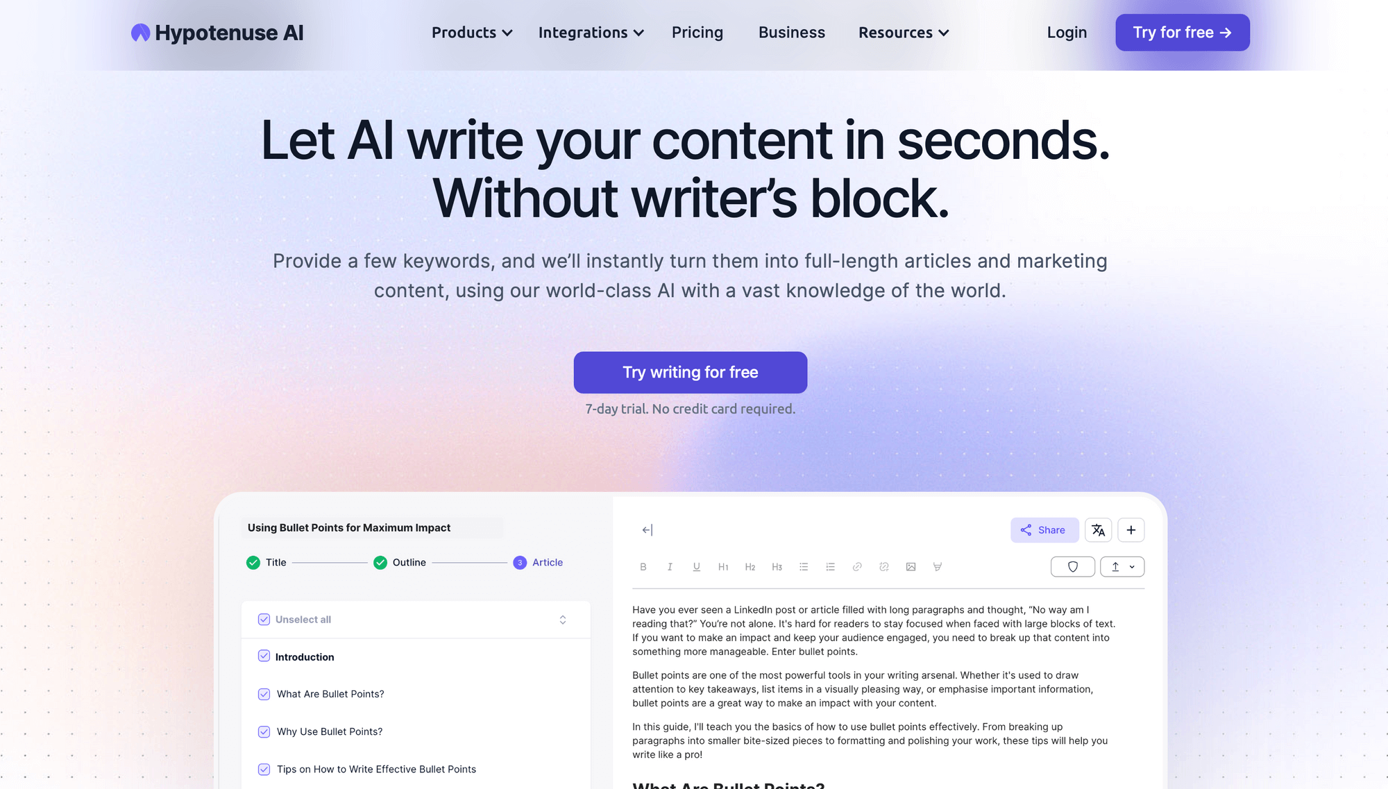 7 Free AI Writers for 2024 To Write Better and Faster | Writesonic