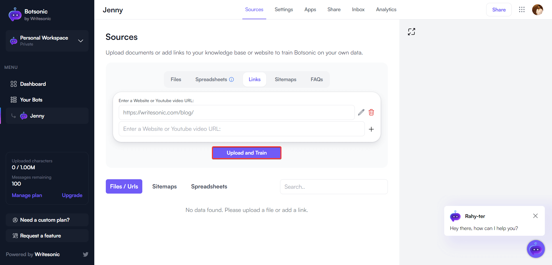 What is Botsonic and how to use it?